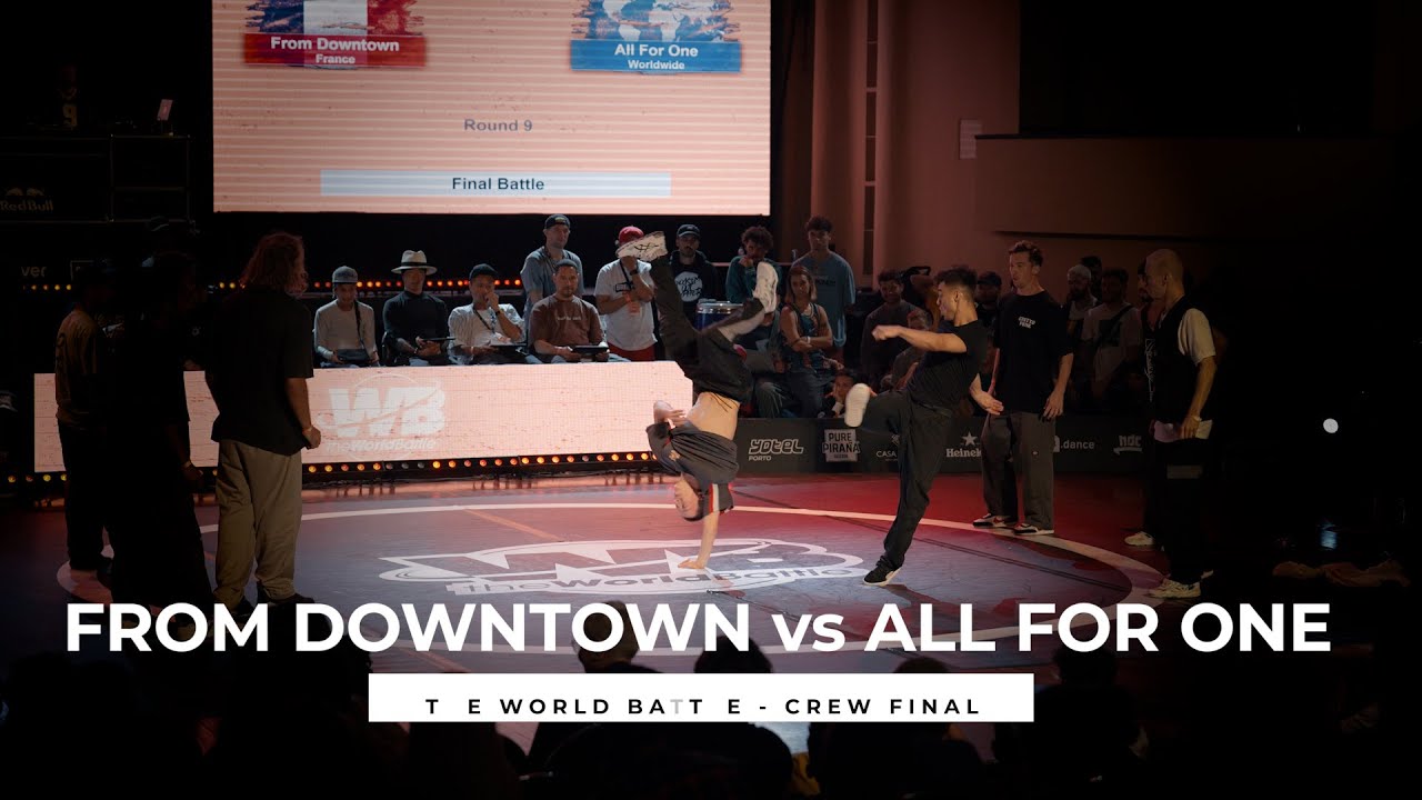 FROM DOWNTOWN vs ALL FOR ONE [crew final] | stance | THE WORLD BATTLE ...