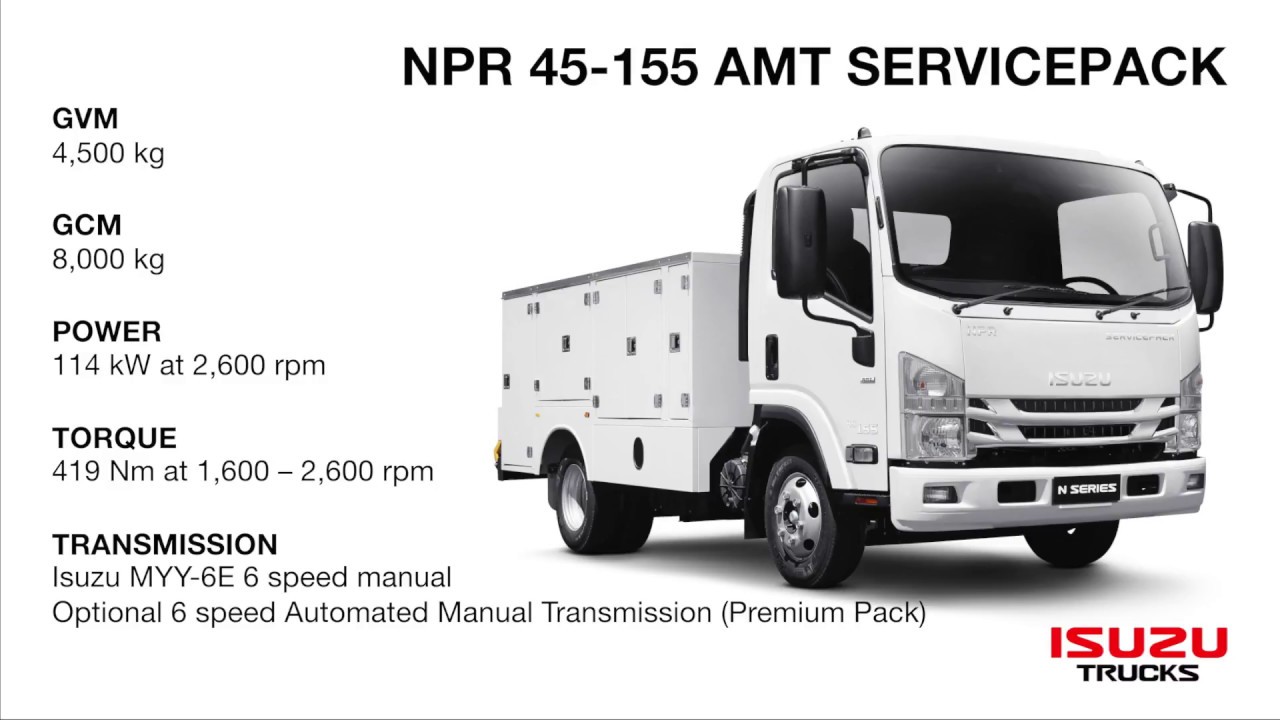 2017 Isuzu N Series - Servicepack Walkaround - YouTube