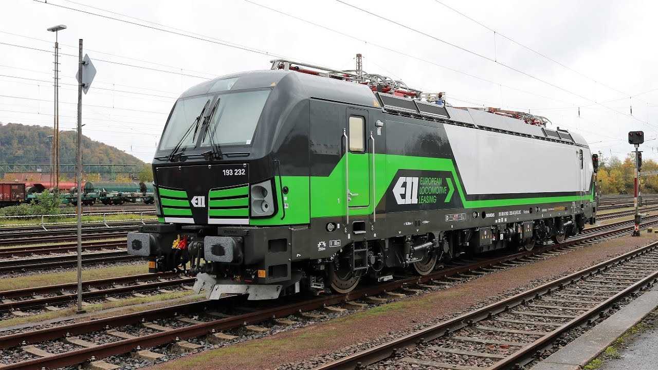 Fabrikneue Siemens Vectron 193 919 ELL und MaK G1206 BR 1275 Captrain ...