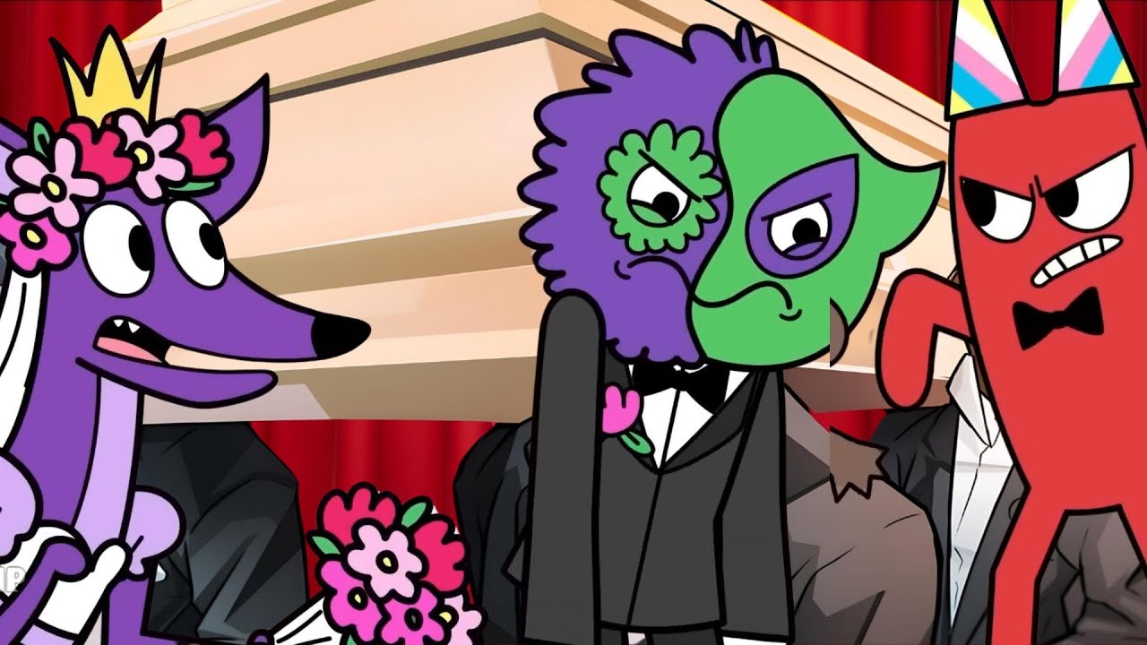 JESTER BITTERGIGGLE DEATH SAD STORY!｜Garten of Banban Animation｜Coffin ...