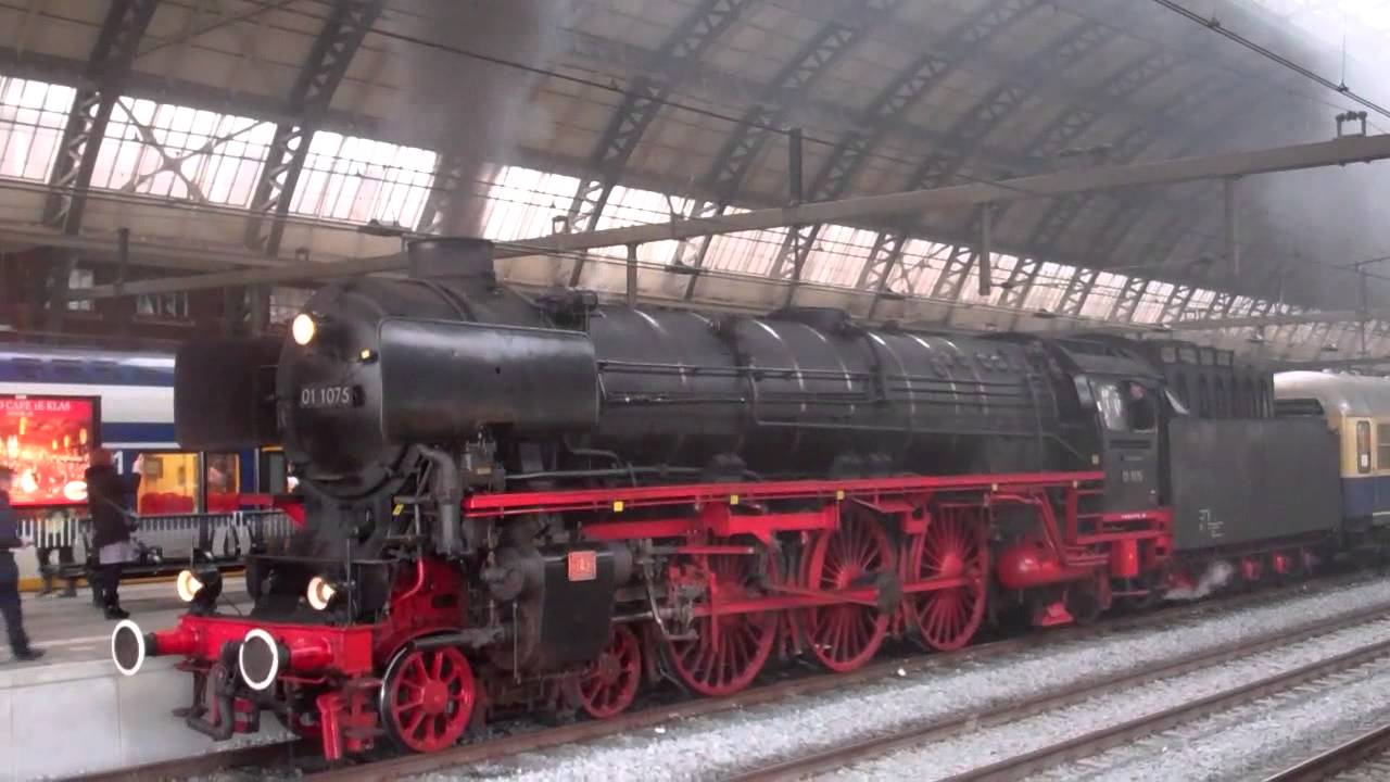 Steam Locomotive 01 1075 Rheingold Express Tee Geldermalsen and ...