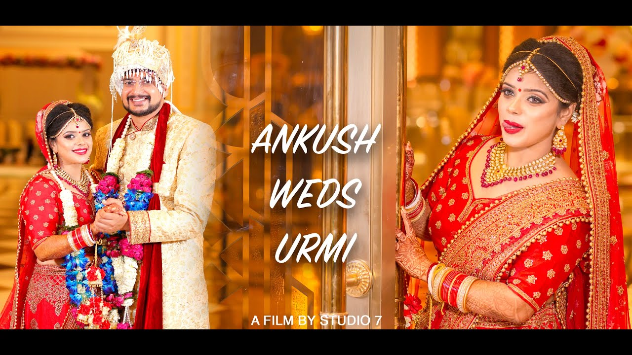 BEST WEDDING HIGHLIGHT 2020 || ANKUSH & URMI || STUDIO 7 PHOTOGRAPHY || INDIA - YouTube