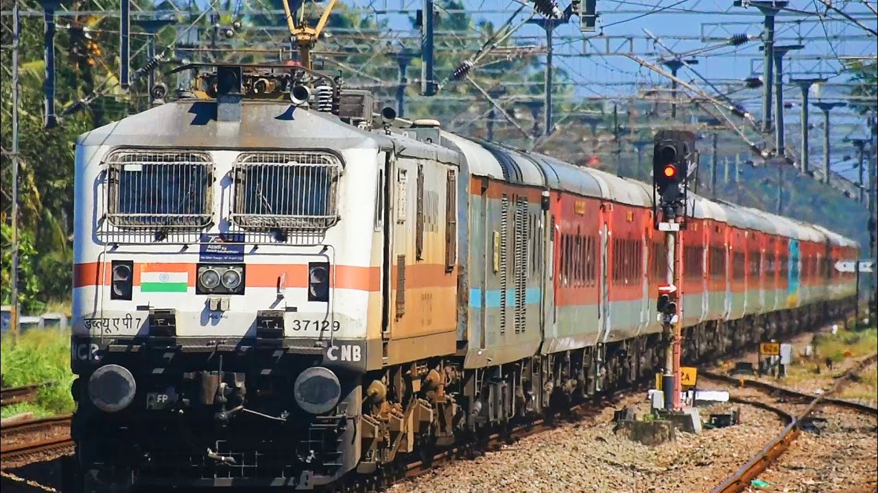 Trivandrum Nizamuddin Rajdhani Express first end to end run with ...