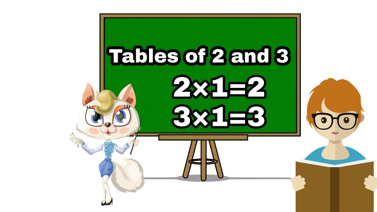 Learn tables of 2 and 3 ||Learning tables||2 or 3 ki tables ||learning ...