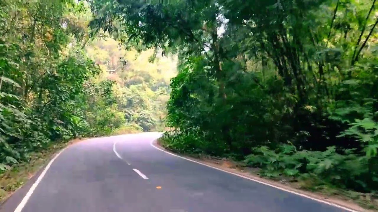 Vanugas To Sree Mongol By Cng || Very Nice Road || Sylhet Bangladesh ...