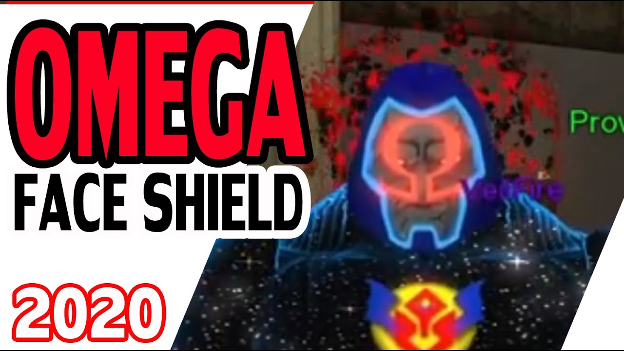 DCUO Omega Face Shield Accessory - YouTube