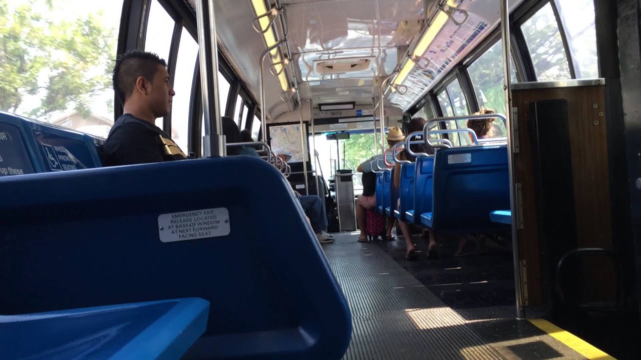 MTA Bus : On Board NovaBus RTS-06 #9012 on the Q35 - YouTube