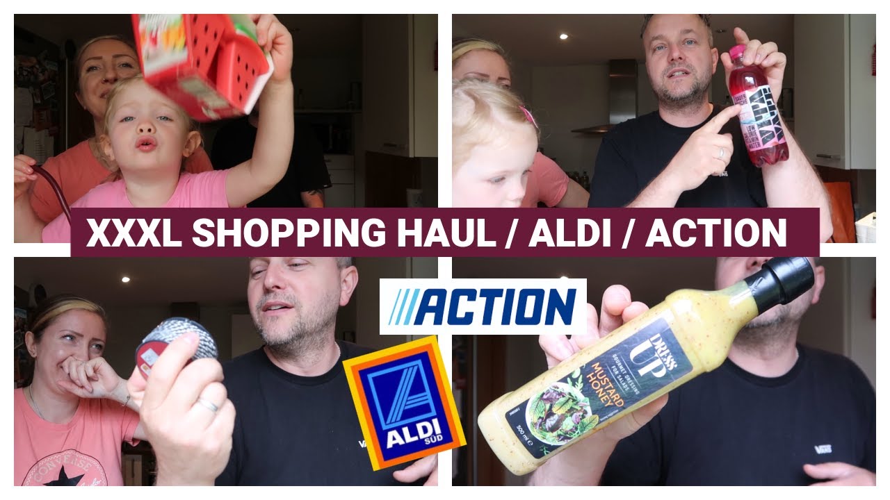 XXXL HAUL / BEREIT FÜR DEN SOMMER / ALDI / ACTION - YouTube