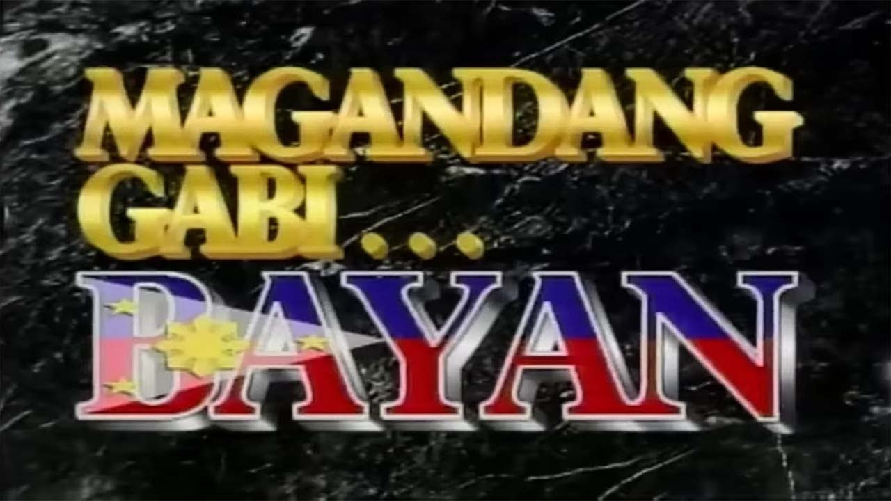 Magandang Gabi ... Bayan (1994) Commercial Break In - YouTube