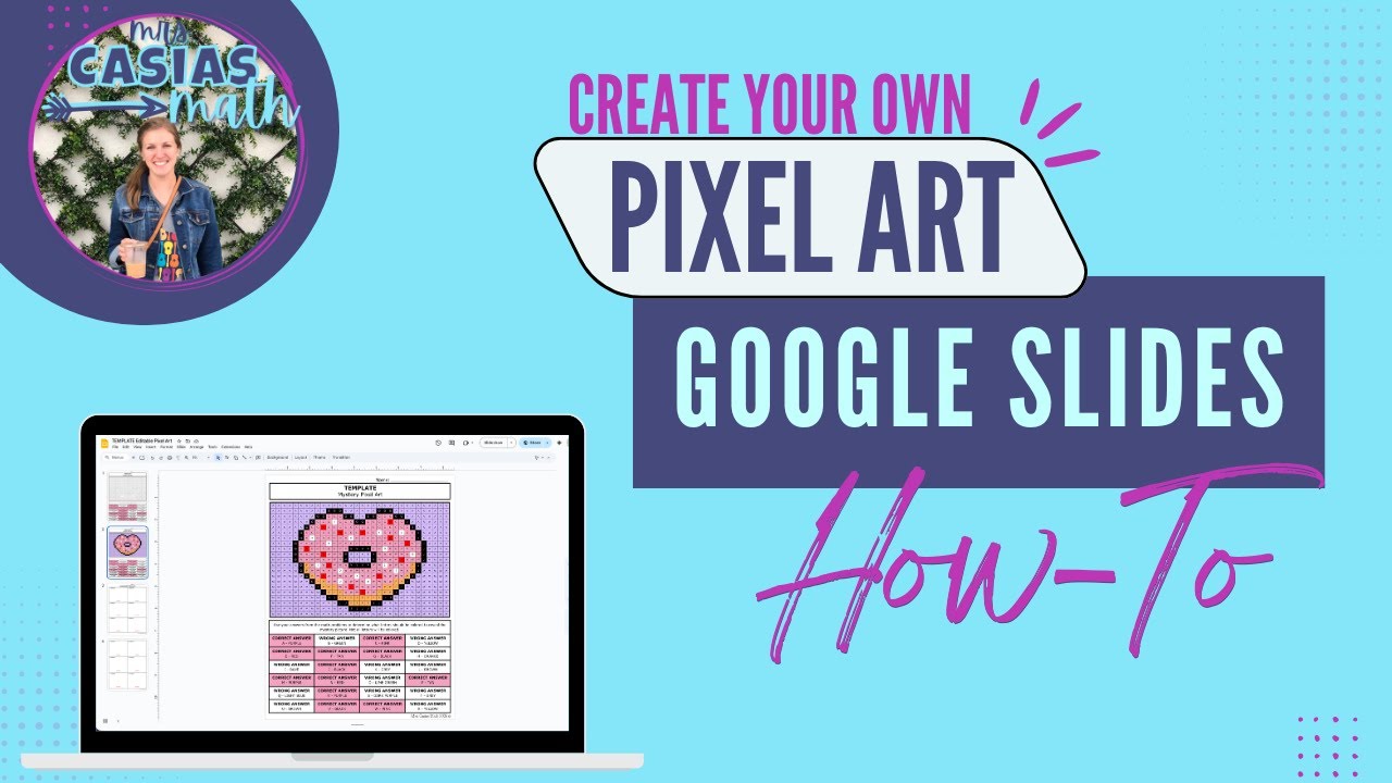How to Create Your Own Pixel Art Activity in Google Slides (Any Math ...