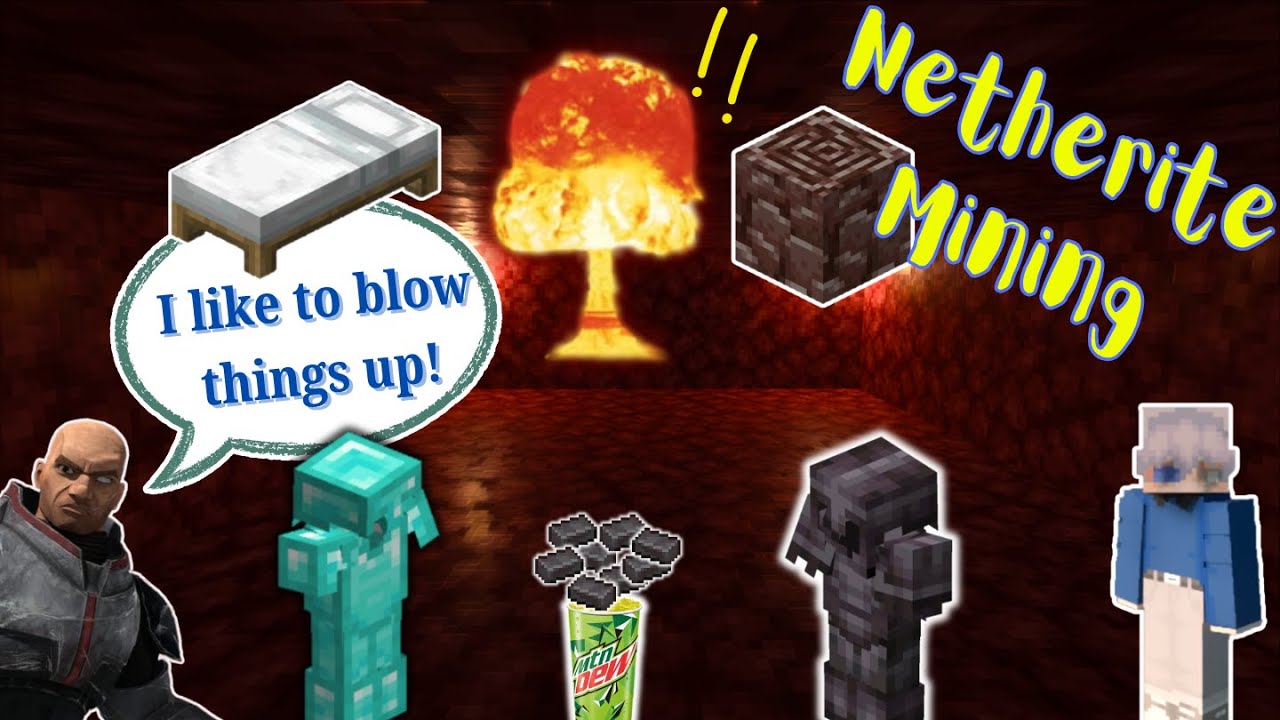 The Elements Minecraft in RTX 12/29/24 | Netherite Bed Mining! - YouTube