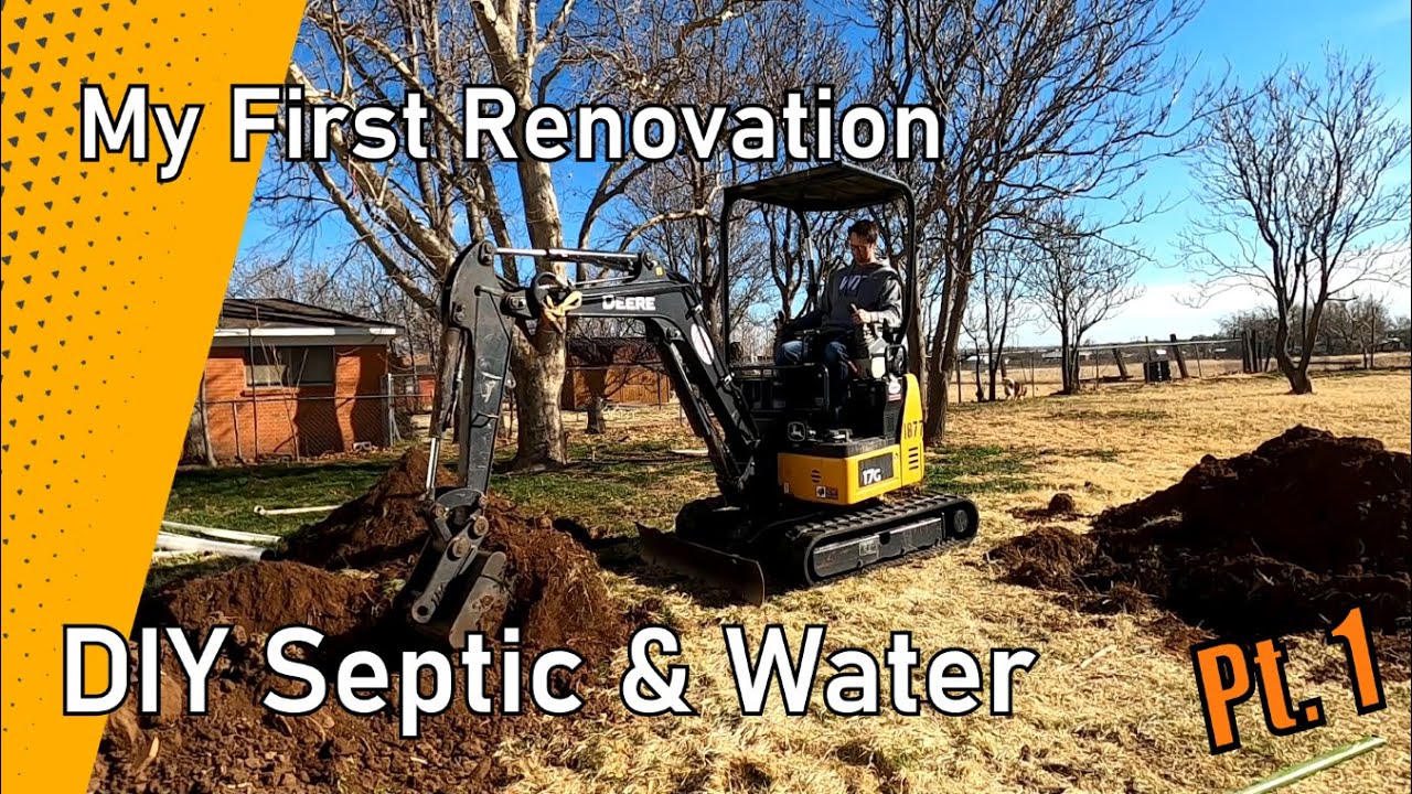 DIY Sewer Line and Water Line Replacement (Pt. 1) | My First Renovation ...