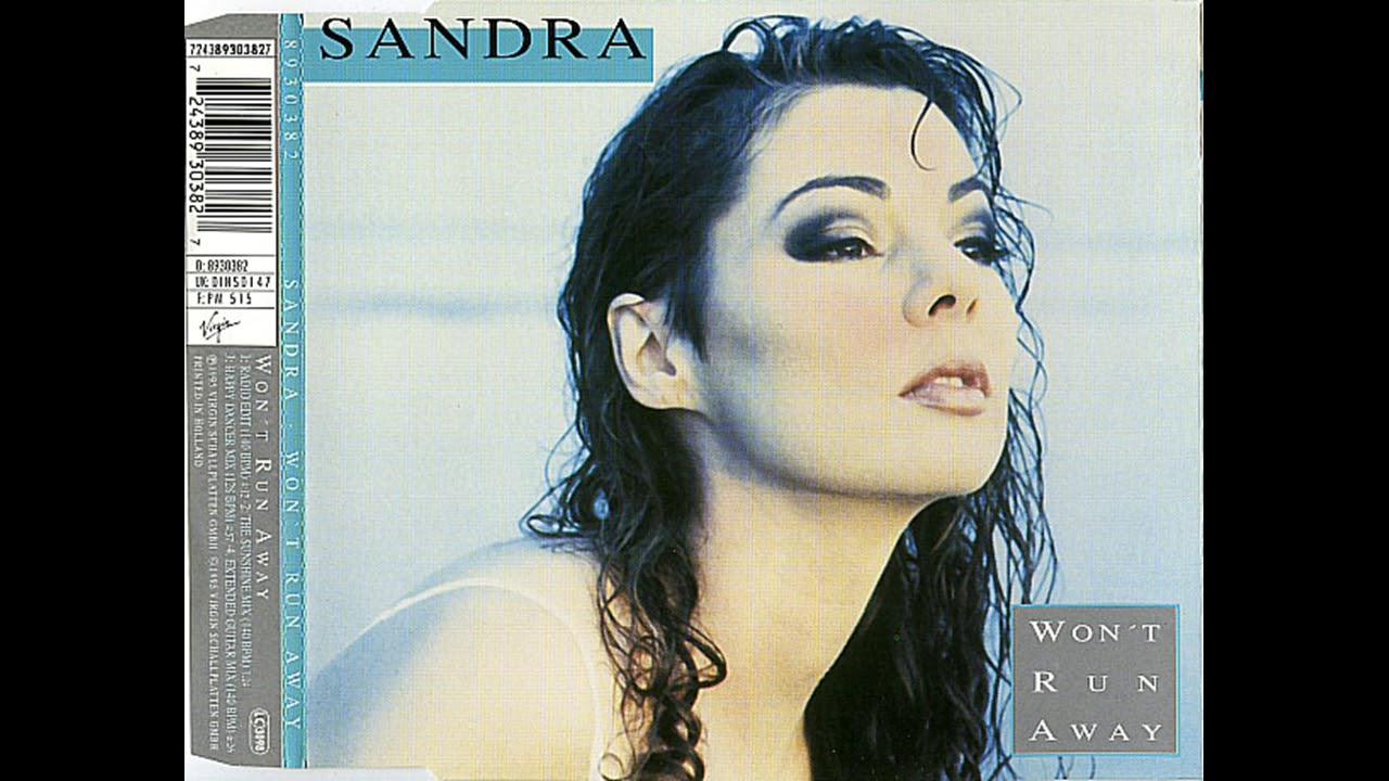 Sandra - Won't Run Away ( Happy Dancer Mix ) ( 1995 ) - YouTube