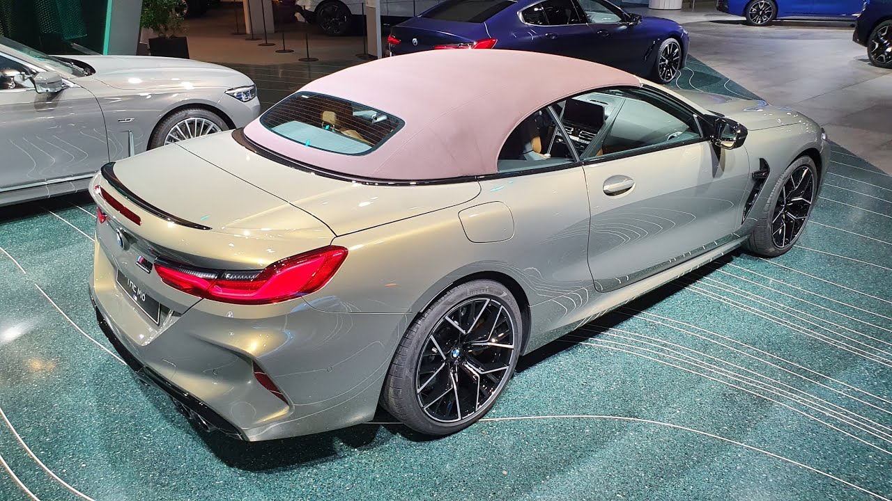 BMW M8 Competition Cabrio F91 LCI - BMW Individual Messing - YouTube