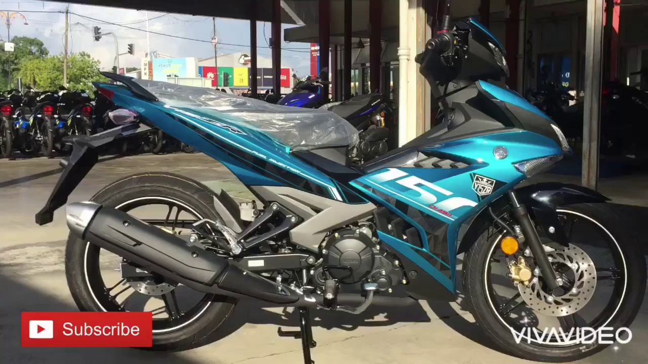 Yamaha Ysuku Y15ZR 2 Cyan motorsikal moped paling laris di Malaysia ...