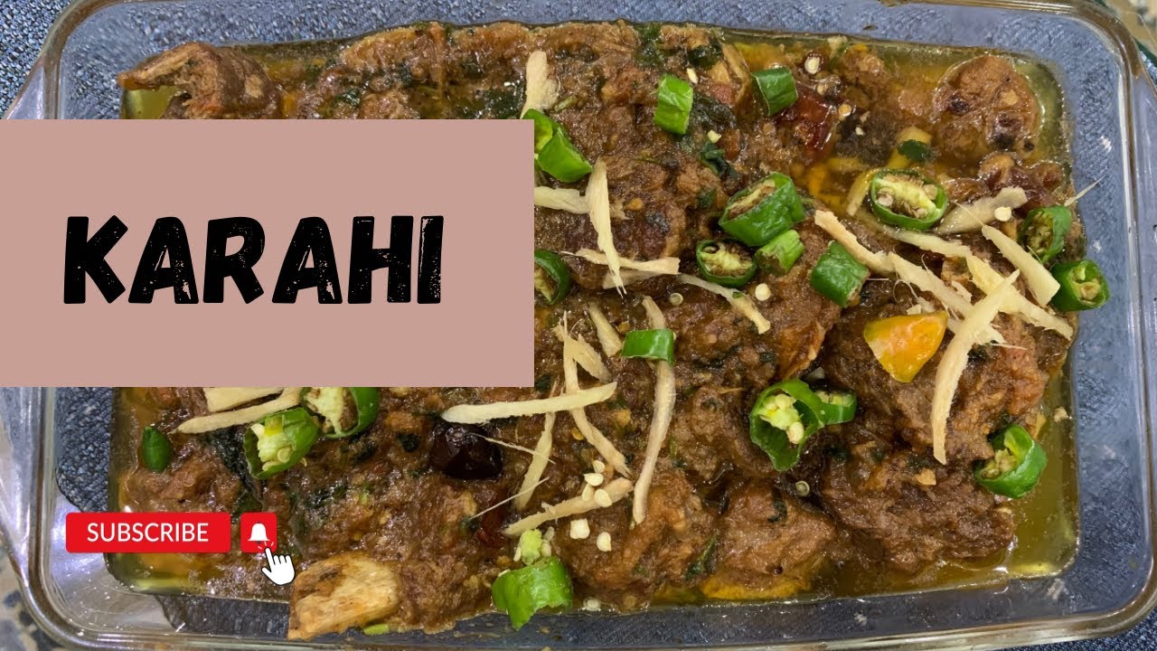 Special KARAHI Gosht I Karahi gosht Restaurant Style banane ka asan ...