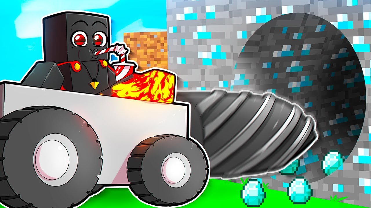 ATHOS FEZ UMA MINERAÇÃO AUTOMÁTICA NO MINECRAFT - YouTube