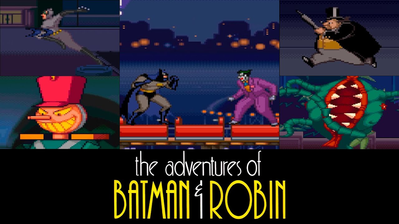 The Adventures of Batman & Robin All Bosses - YouTube