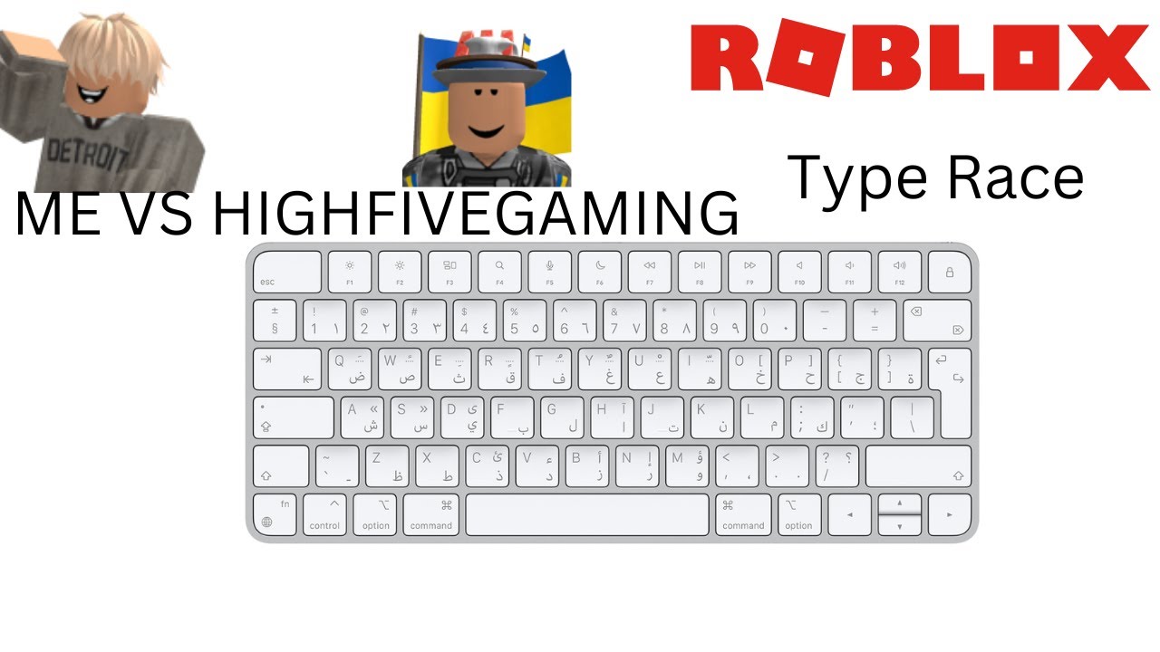 Me VS High Five Gaming Type Race in ROBLOX! - YouTube