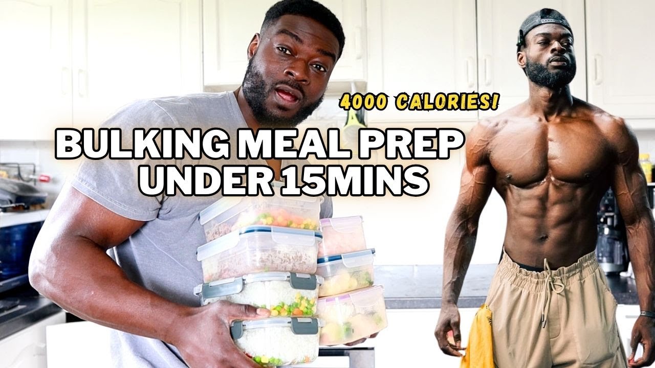 BULKING MEAL PREP IN UNDER 15MINS | RADIO INTERVIEW | BODYBUILDING OFF ...