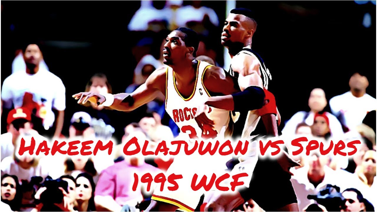 Hakeem Olajuwon vs San Antonio Spurs: 1995 WCF (Playoffs Series ...