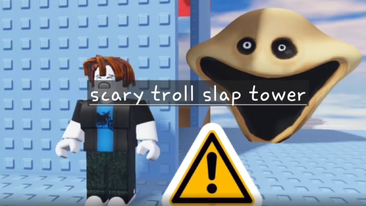 Scary troll slap tower - YouTube