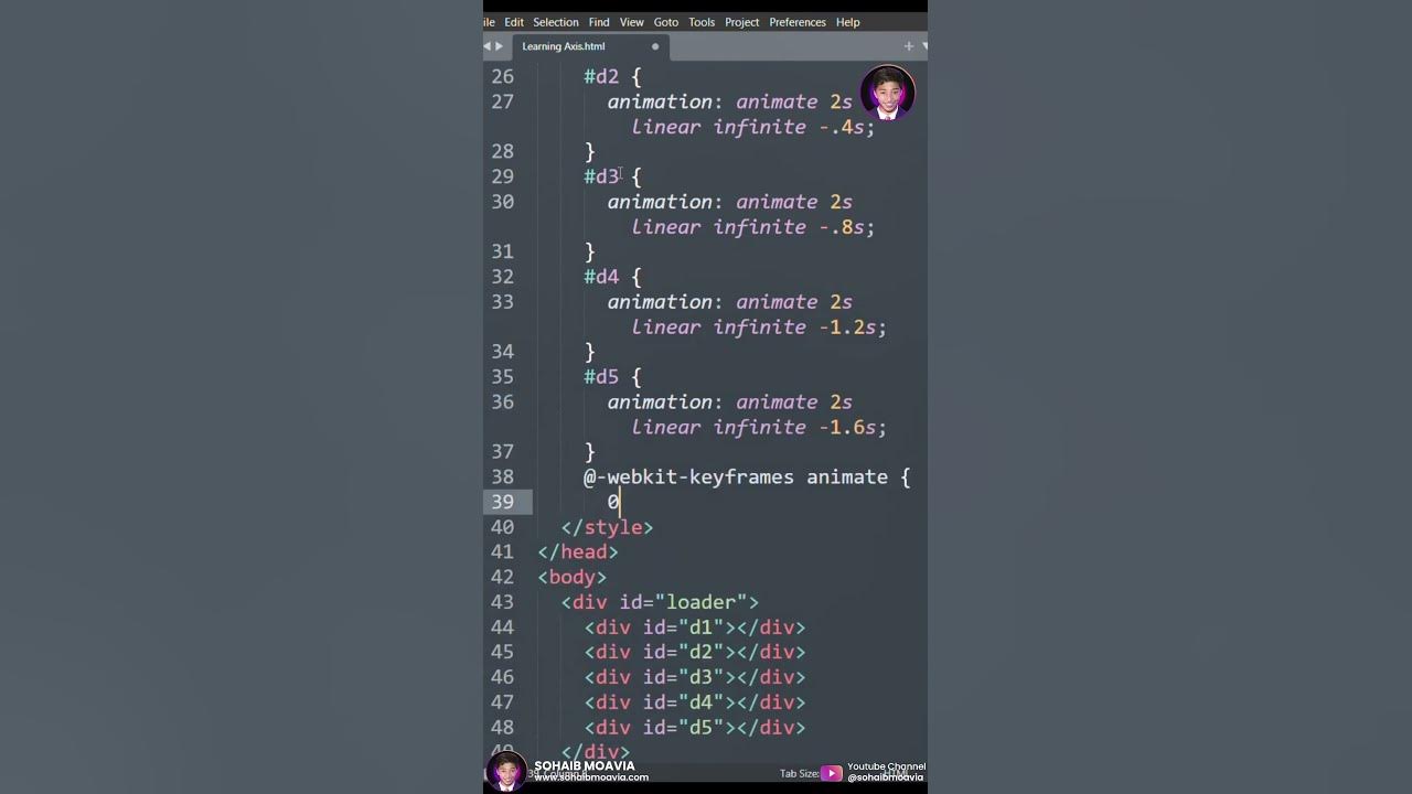 How To Create A Simple Pre Loader In Html Coding Codingforbeginners Techtutorial Python Css 