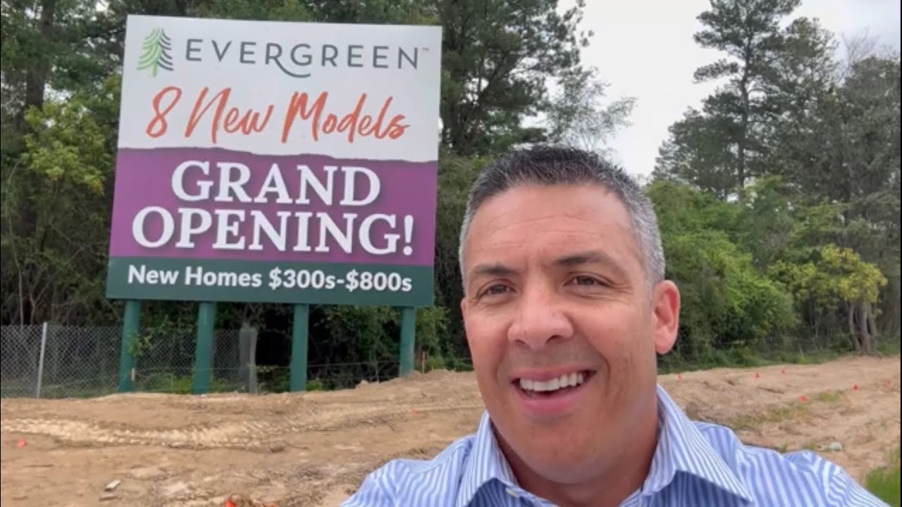 EVERGREEN in Conroe, TX. Model homes are now open for business. From ...