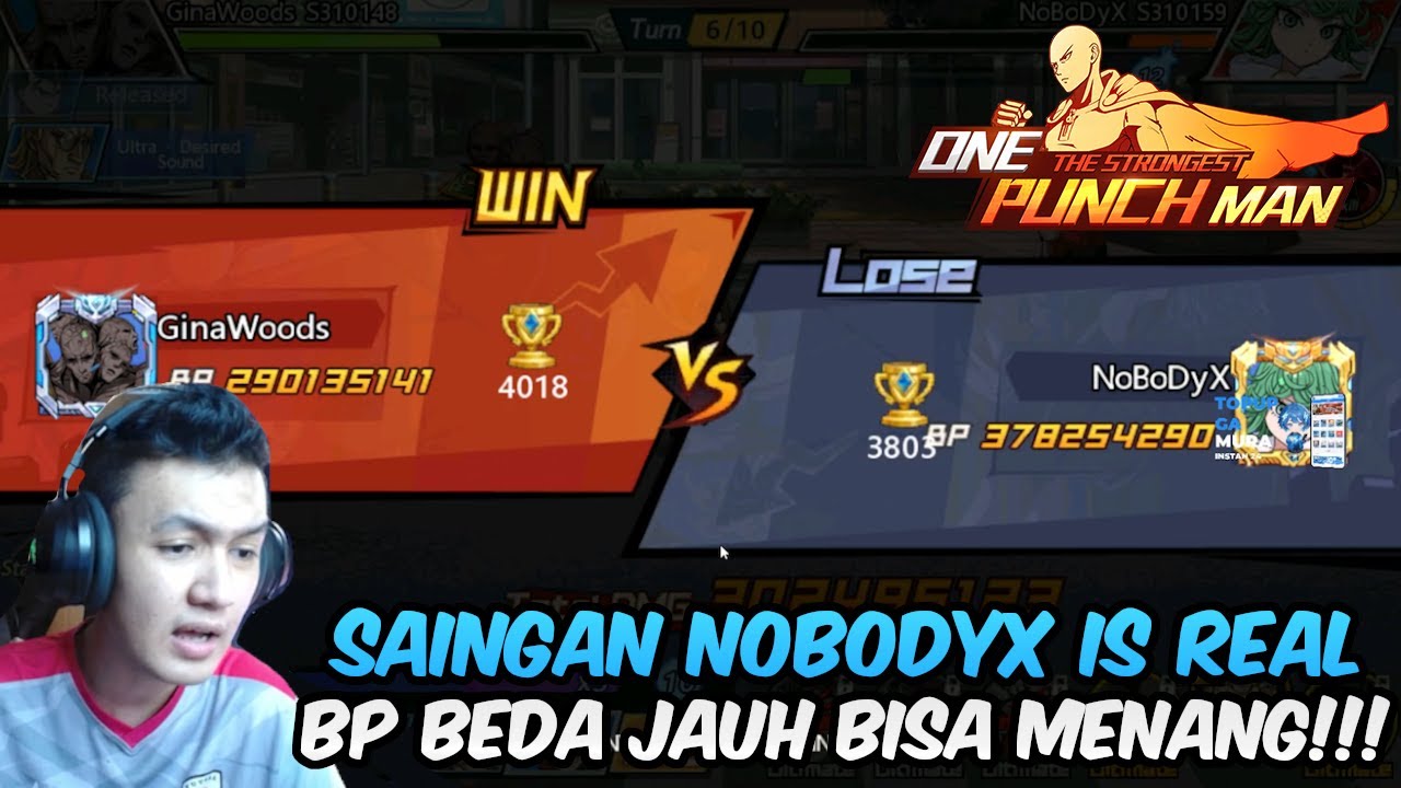 NOBODYX TERKALAHKAN DI EBZ ??? PERTARUNGAN ANTAR SULTAN TERLALU NGERI - OPM The Strongest - YouTube