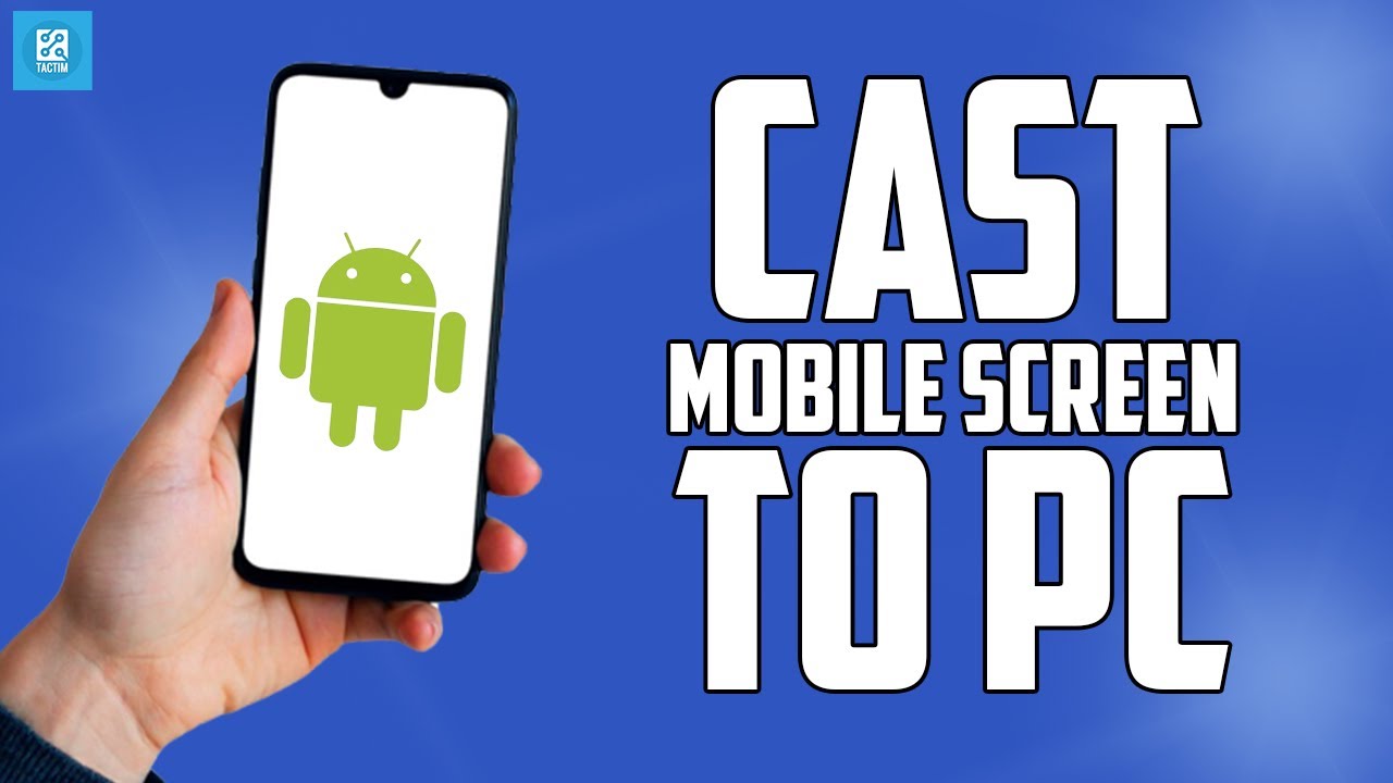 How To CAST Android Mobile Phone Screen to PC Laptop for Free Connect ...