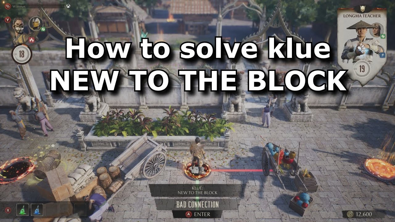 MK1 Invasions - How to solve klue NEW TO THE BLOCK in Sun Do Festival ...
