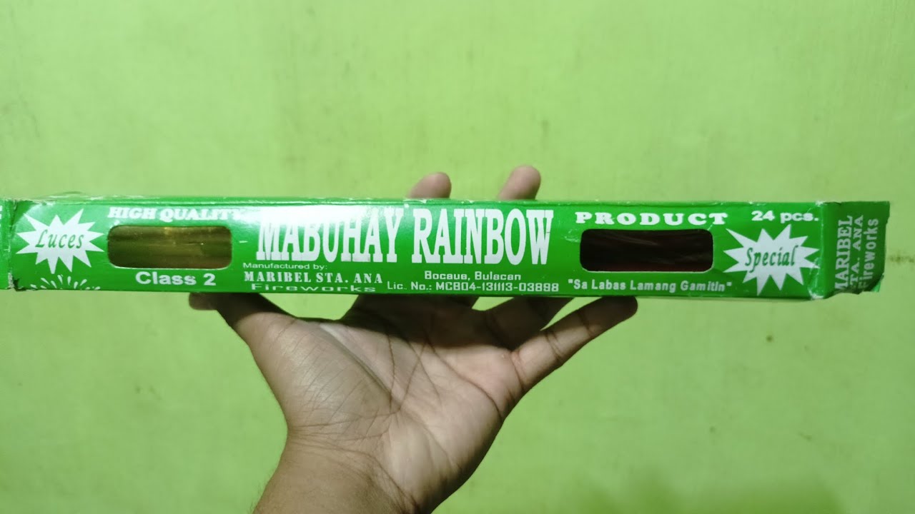 💥Test fire💥, Luces Mabuhay rainbow and Victory Light - YouTube