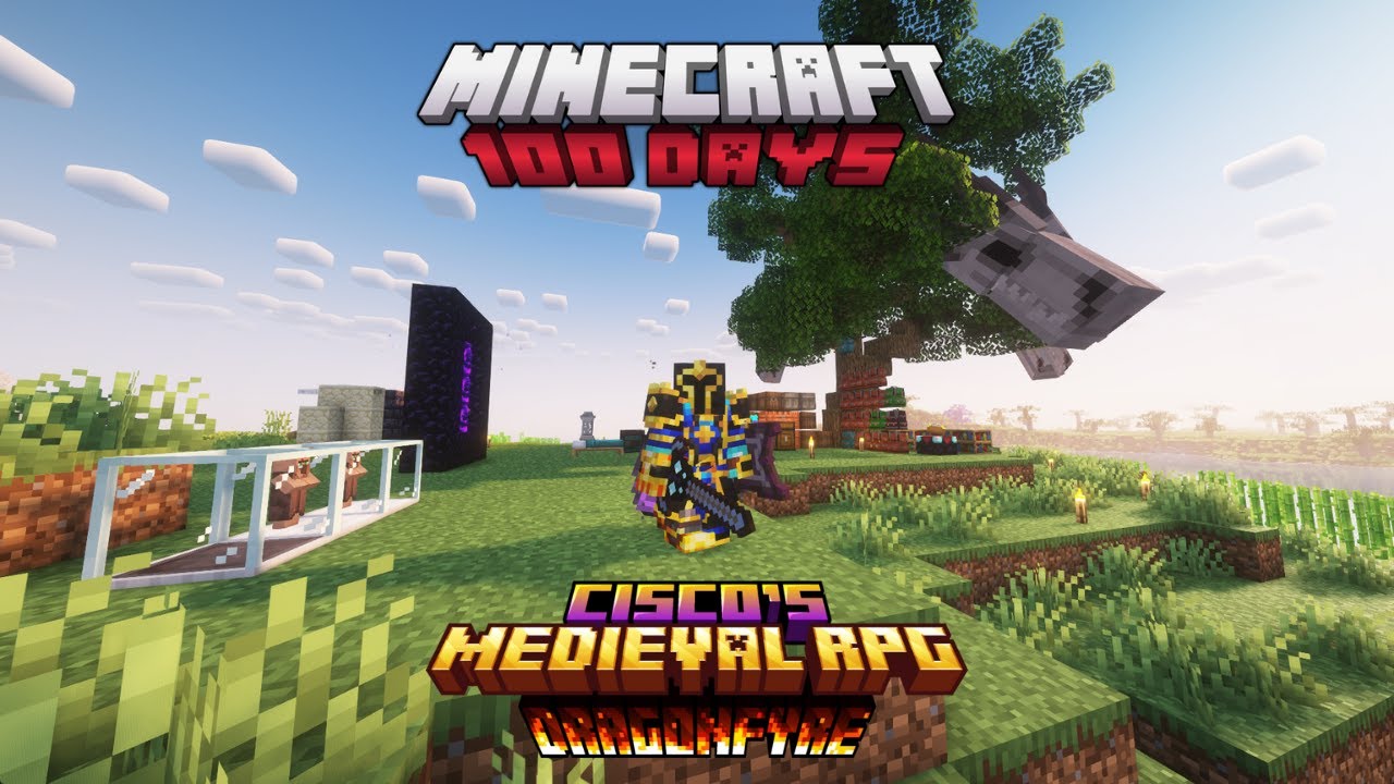 100 Ngày Chơi Minecraft Mod Pack Cisco's Fantasy Medieval Rpg ...