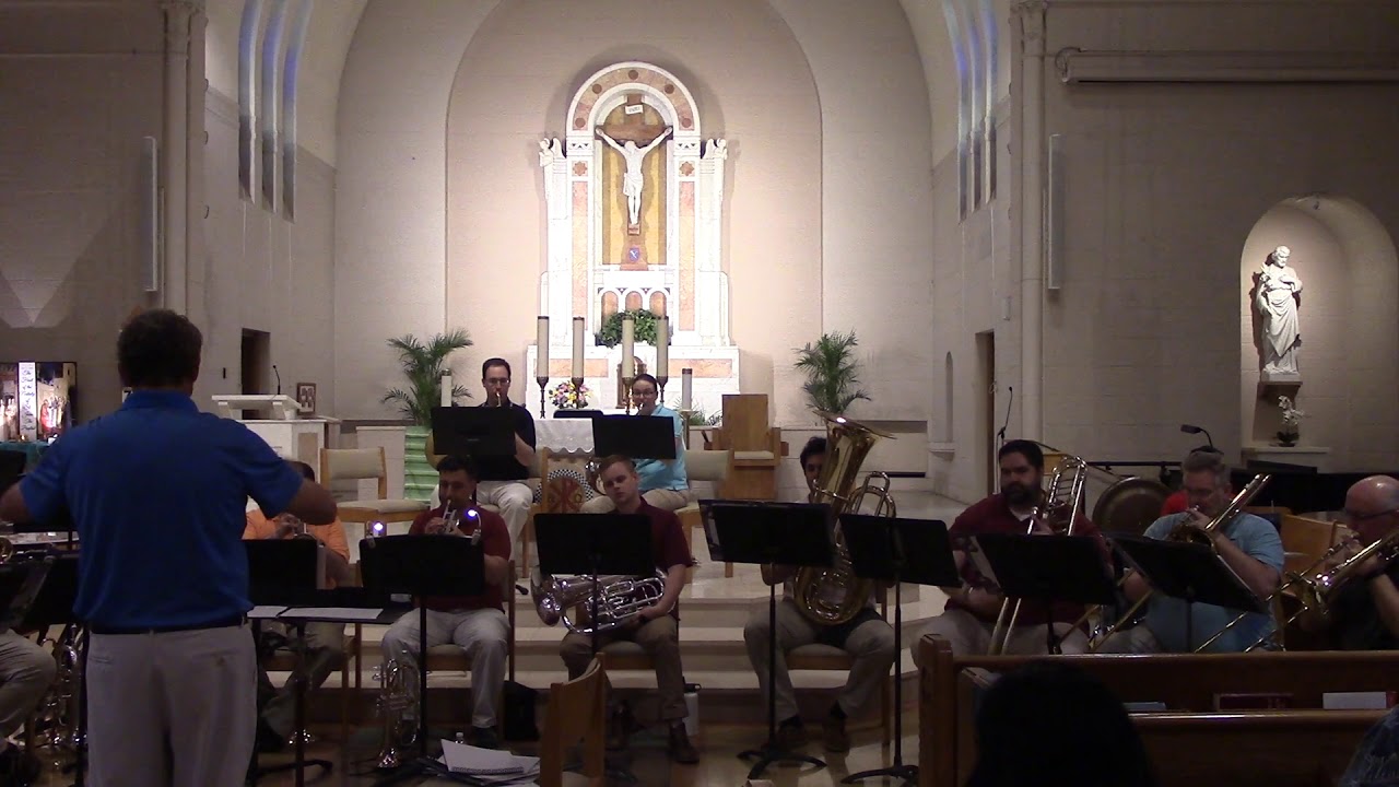 Mission Impossible for 11 Piece Brass Ensemble and Percussion - YouTube