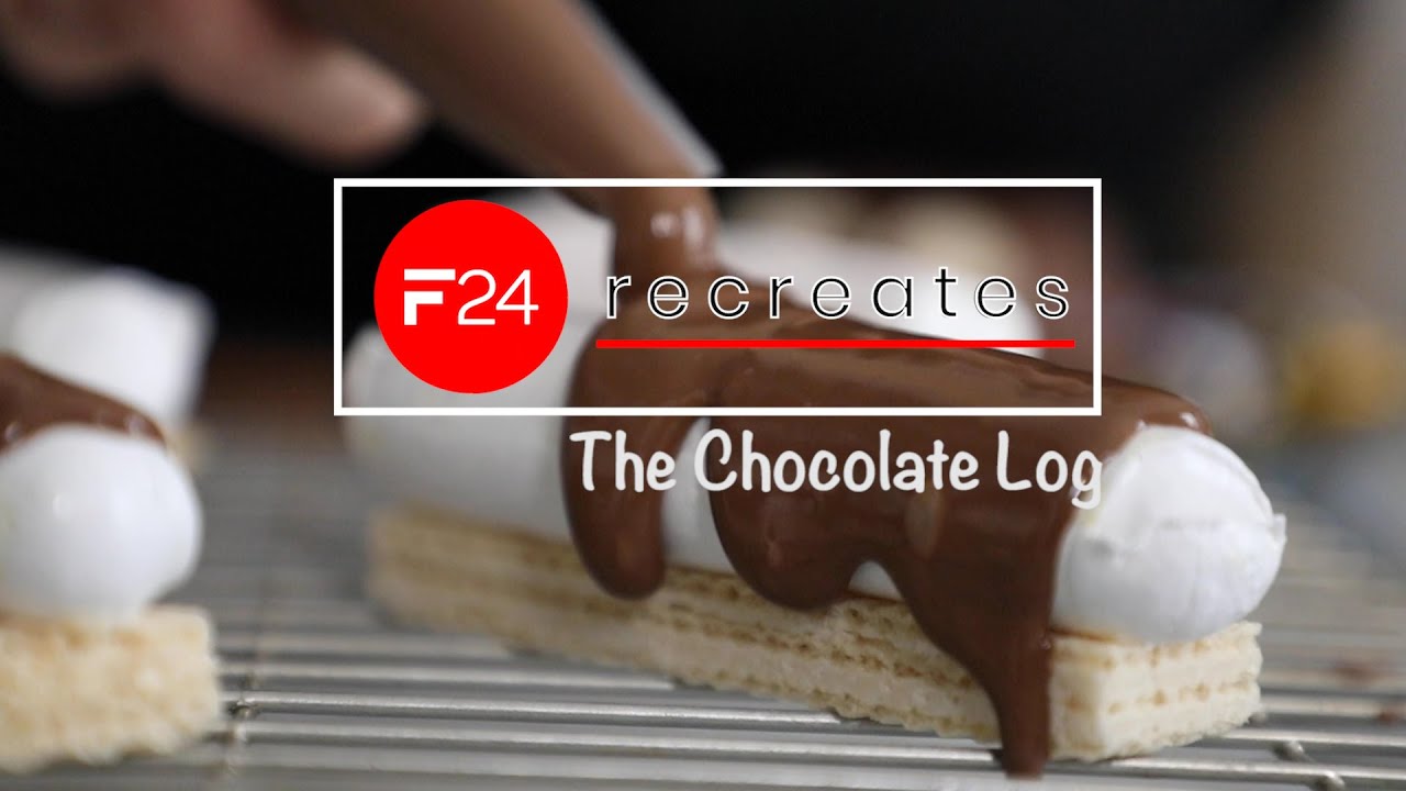 Food24 Recreates Series - The Chocolate Log - YouTube