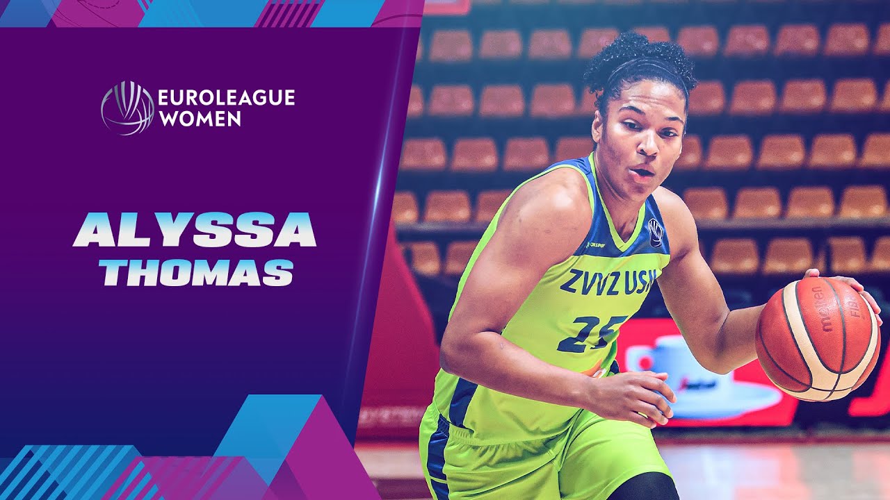Alyssa Thomas | ZVVZ USK Praha | EuroLeague Women 2022-23 Season Full ...