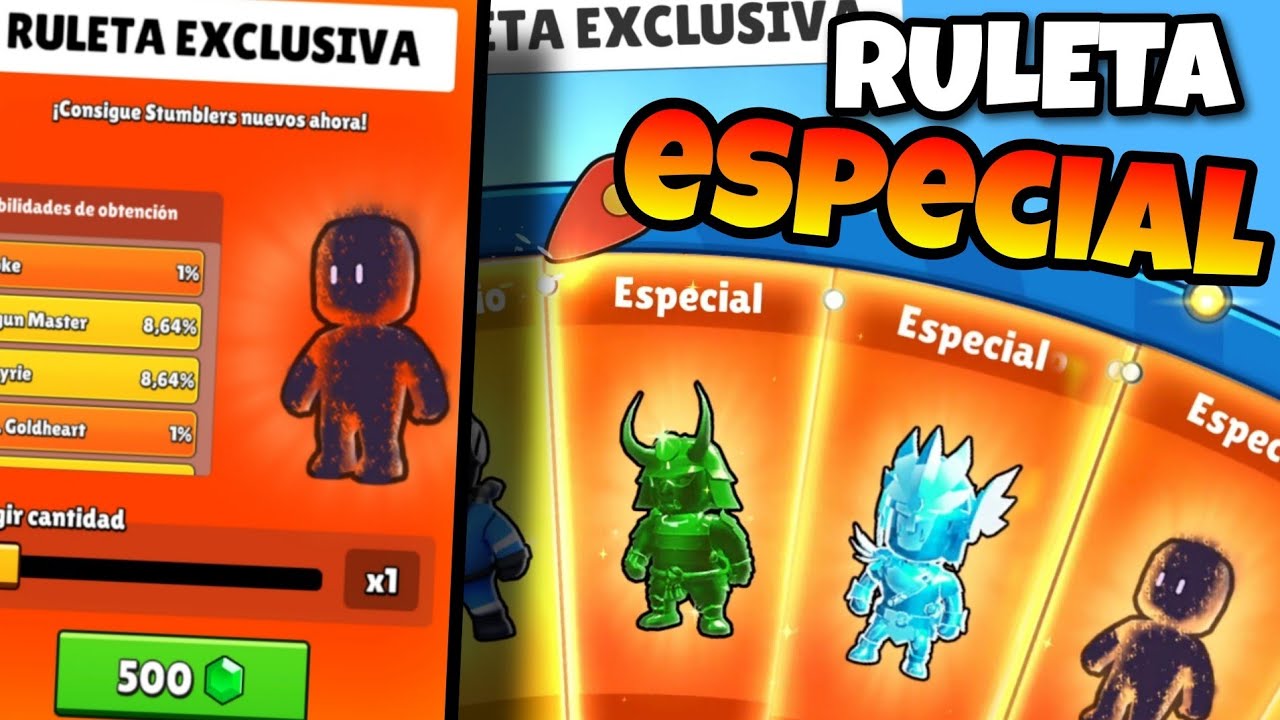 💥 NUEVA RULETA DE ESPECIALES EN STUMBLE GUYS!! 💥 VALE LA PENA?? - YouTube