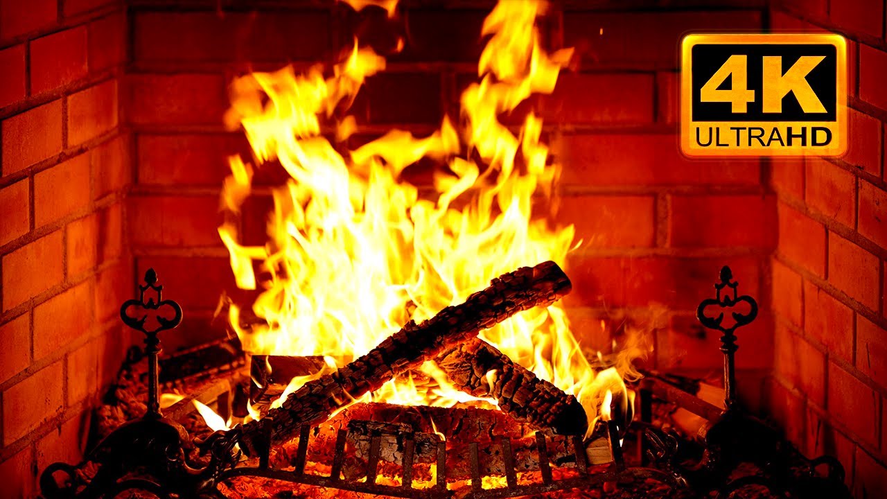 🔥 Fireplace NO ADS. Cozy Fireplace 4K Ultra HD - YouTube