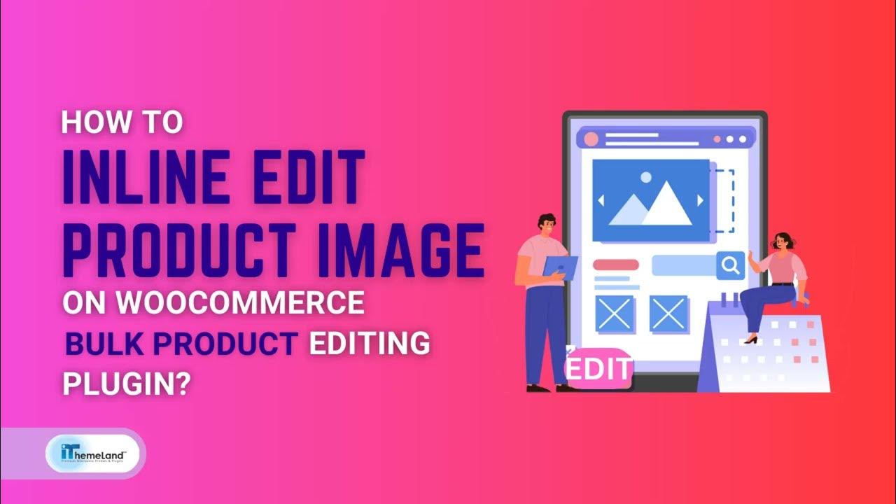 How to Inline edit product image / gallery in Woocommerce bulk product editing plugin? - YouTube