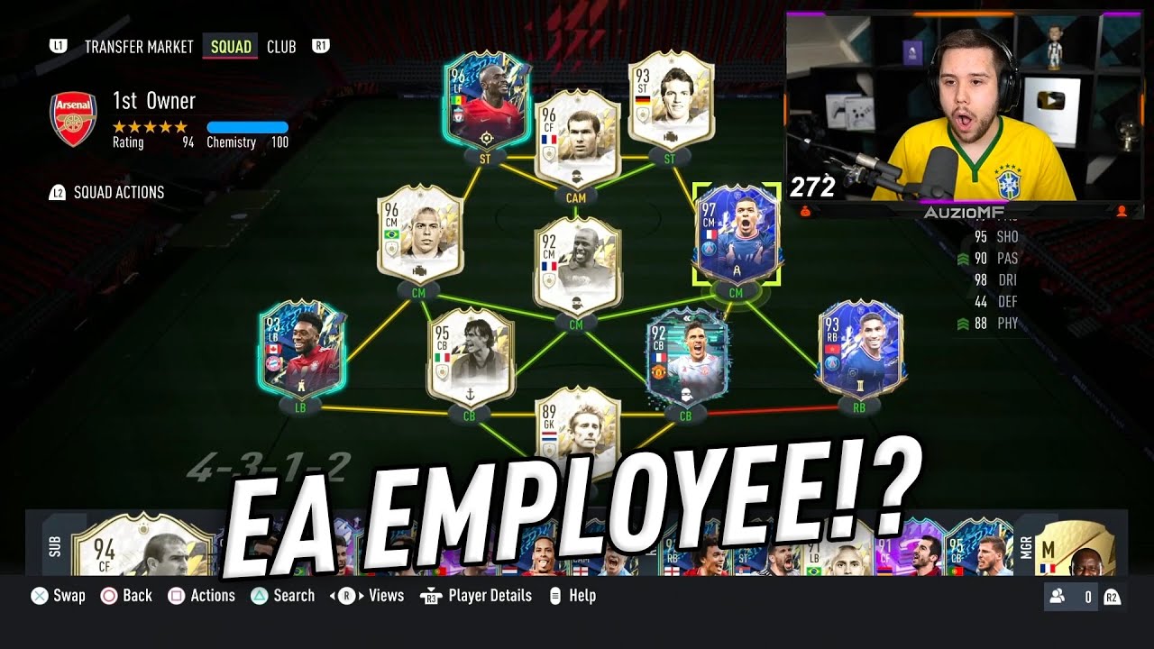 An EA Employee opens an Icon Pack... - YouTube