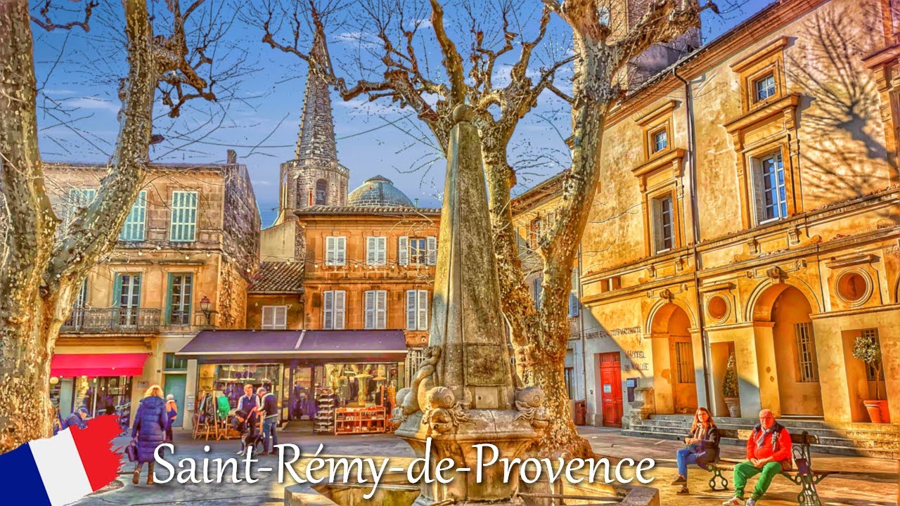 Saint-Rémy-de-Provence 🇫🇷 Beautiful Medieval Villages 🌞 French Village ...