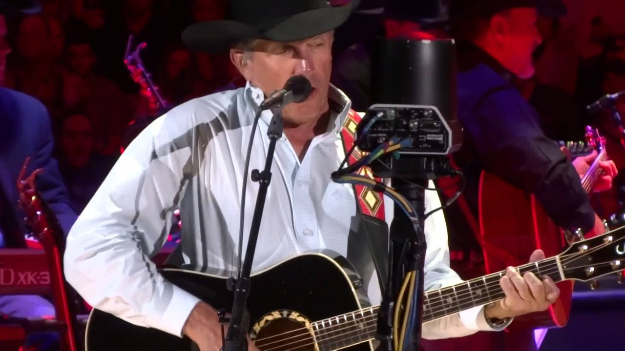 George Strait Denver 2014 - Give It All We Got Tonight - YouTube