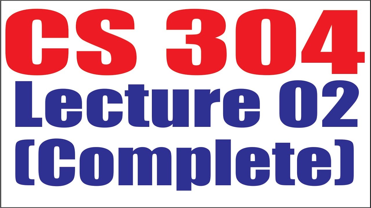 Cs304 Oops Lecture 02 Virtual University Youtube