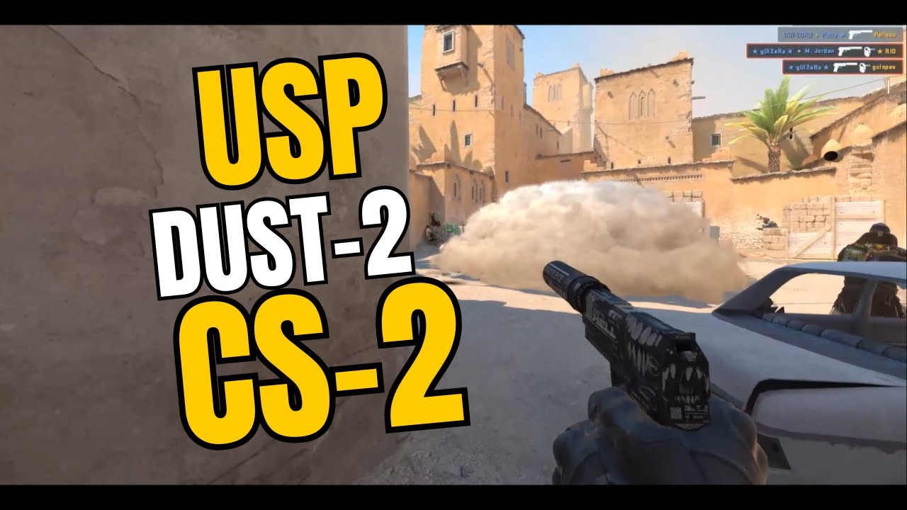 Highlight - USP - Mapa Dust 2 - CS2 - YouTube