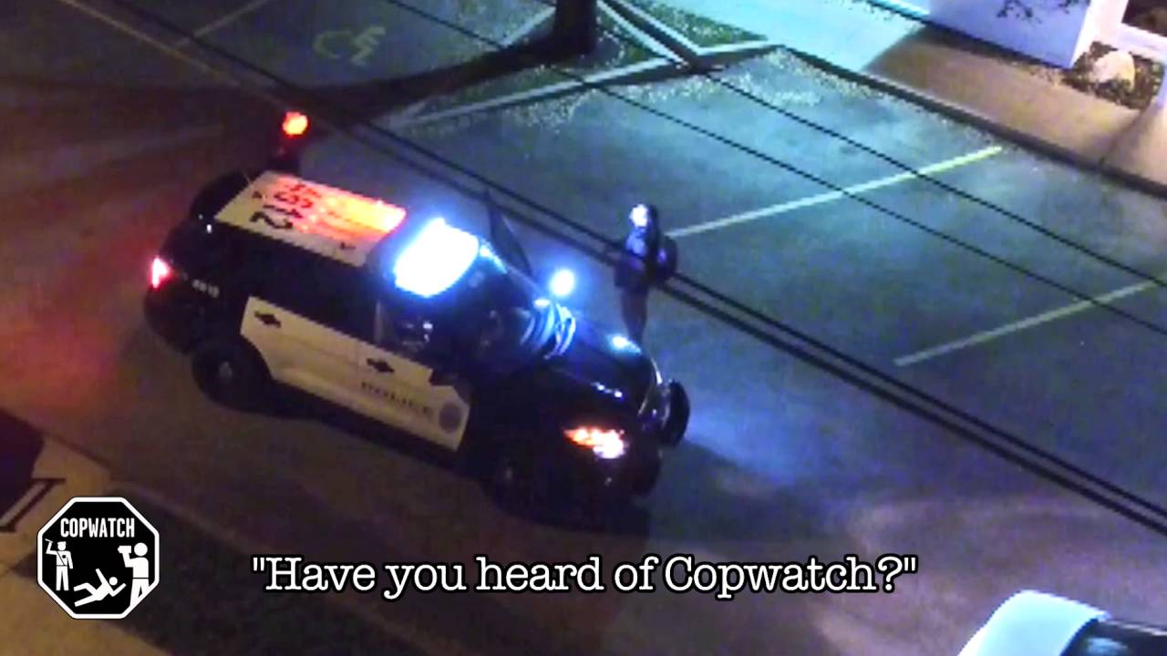 Copwatching with a Drone - YouTube