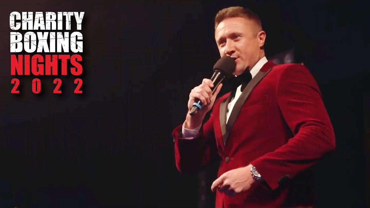 TV Presenter, Matthew Walker host Charity Boxing Nights 2022. - YouTube