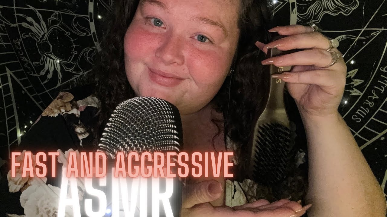 Asmr Loud Fast And Aggressive Mic Triggers Youtube