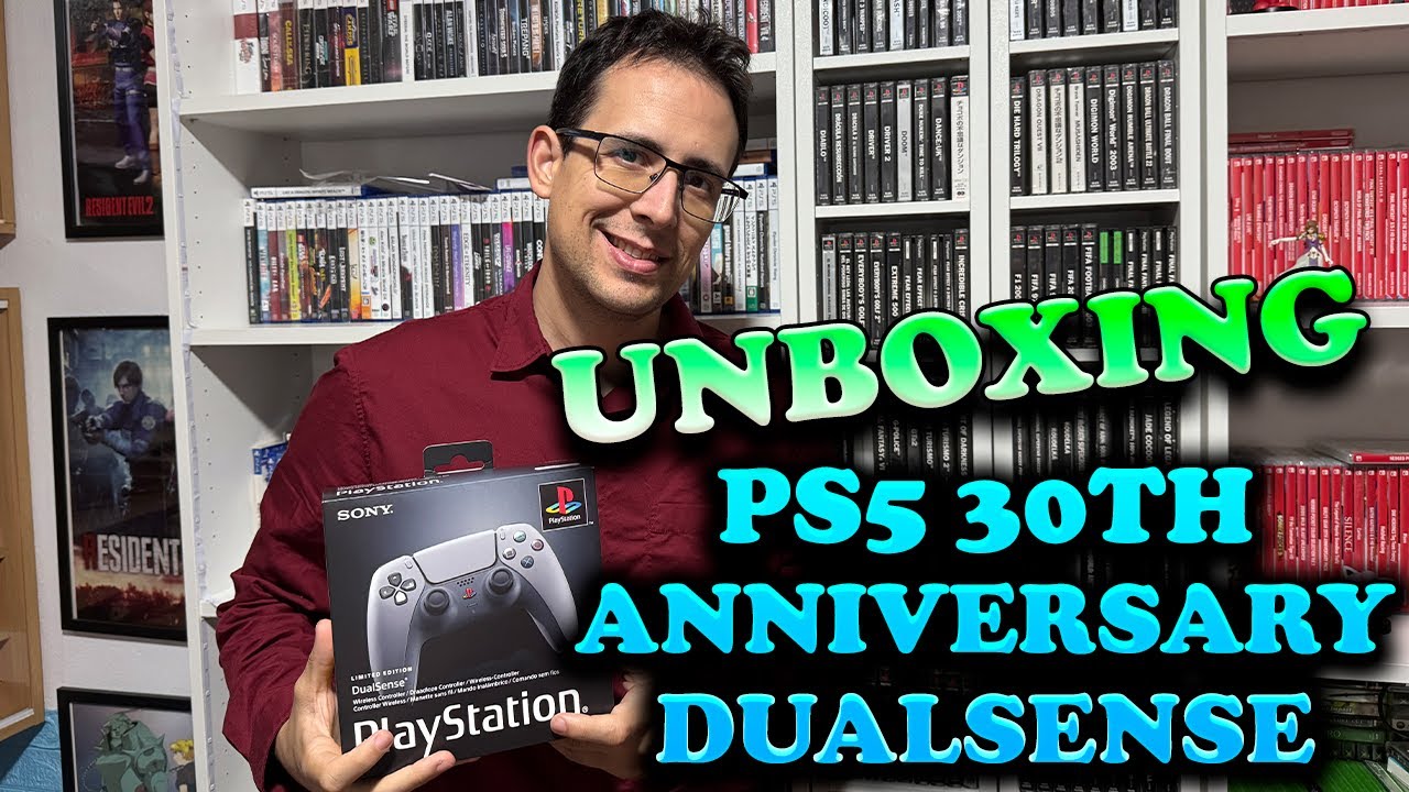 PS5 30th Anniversary Dualsense Controller Unboxing Vs Dualshock 4 ...