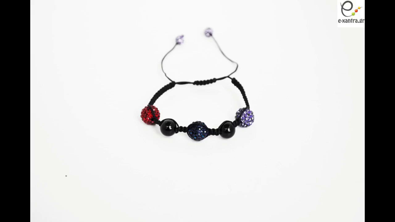 DIY/Tutorial Shamballa Bracelet - YouTube