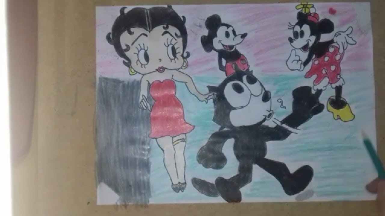 SPEED DRAW: CARTOONS - YouTube